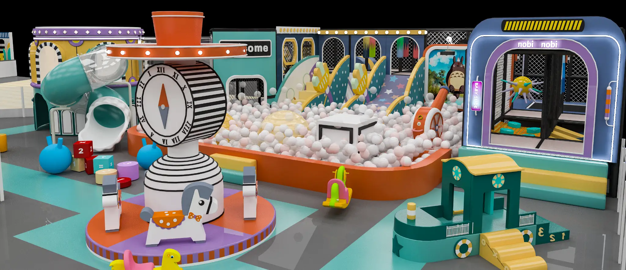 Kids Indoor Playground Equipment Manufacturers for Sale | Playtime