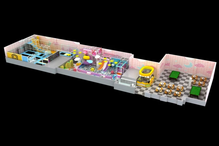 Playtime Franchise Indoor Playground: Ultimate Trampoline Park Attractions